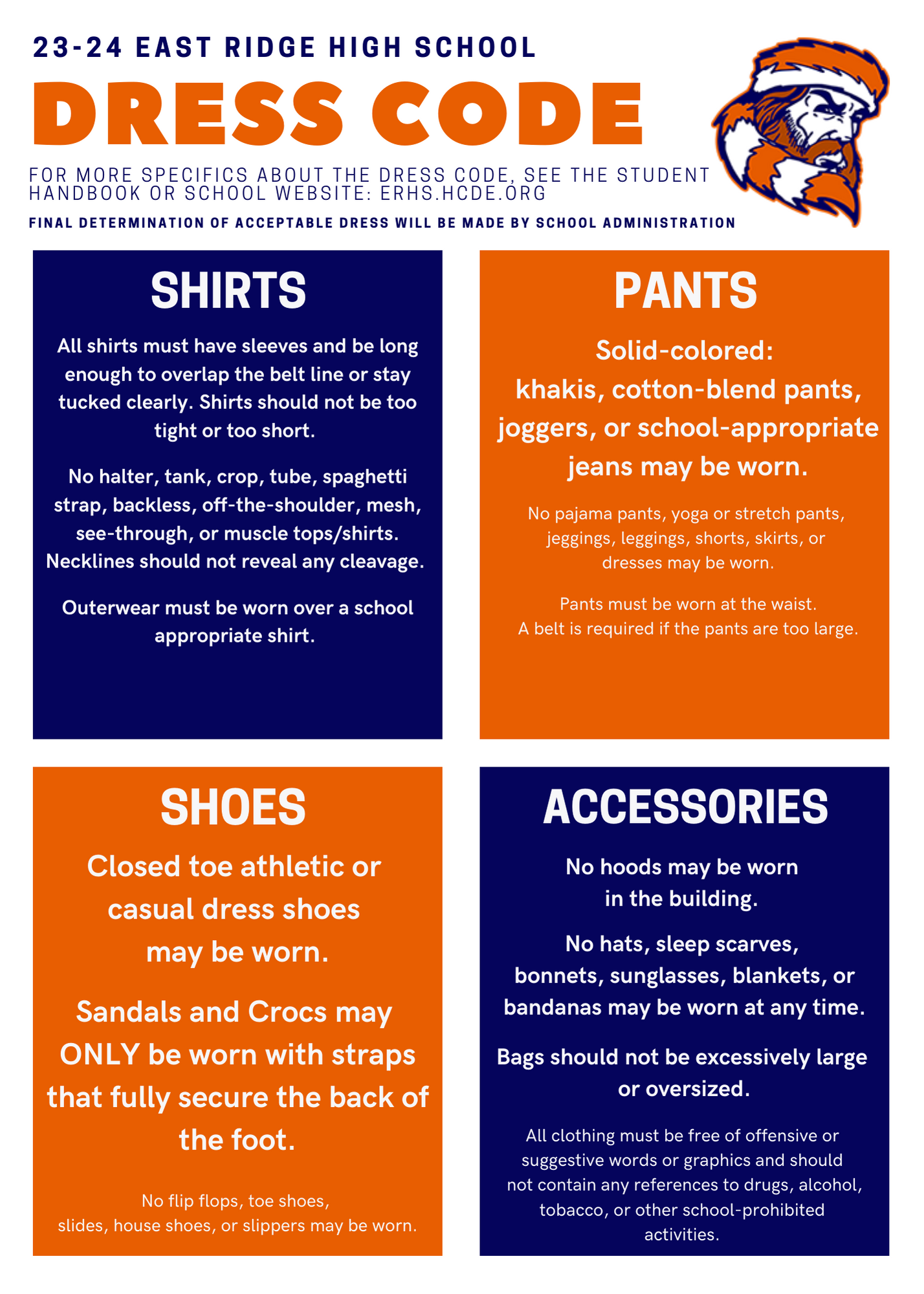 Student Information – East Ridge High School